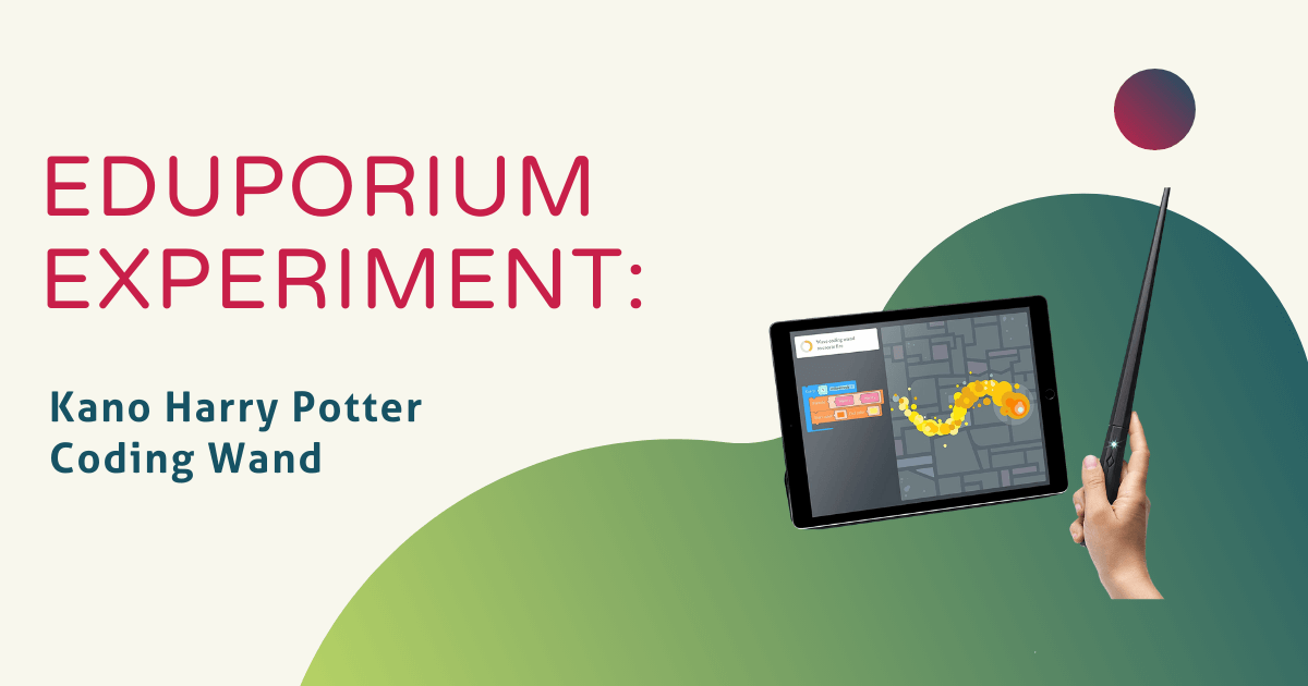 Eduporium Experiment | Kano Harry Potter Coding Wand - Eduporium Blog
