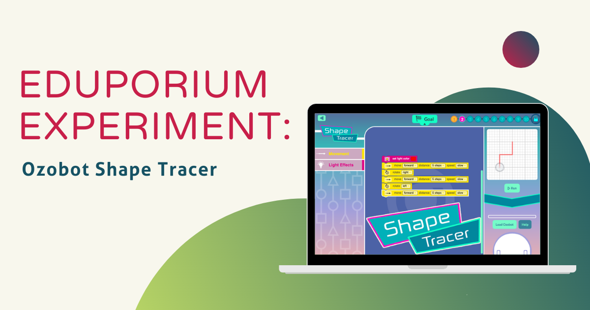 Eduporium Experiment | Ozobot's Shape Tracer - Eduporium Blog